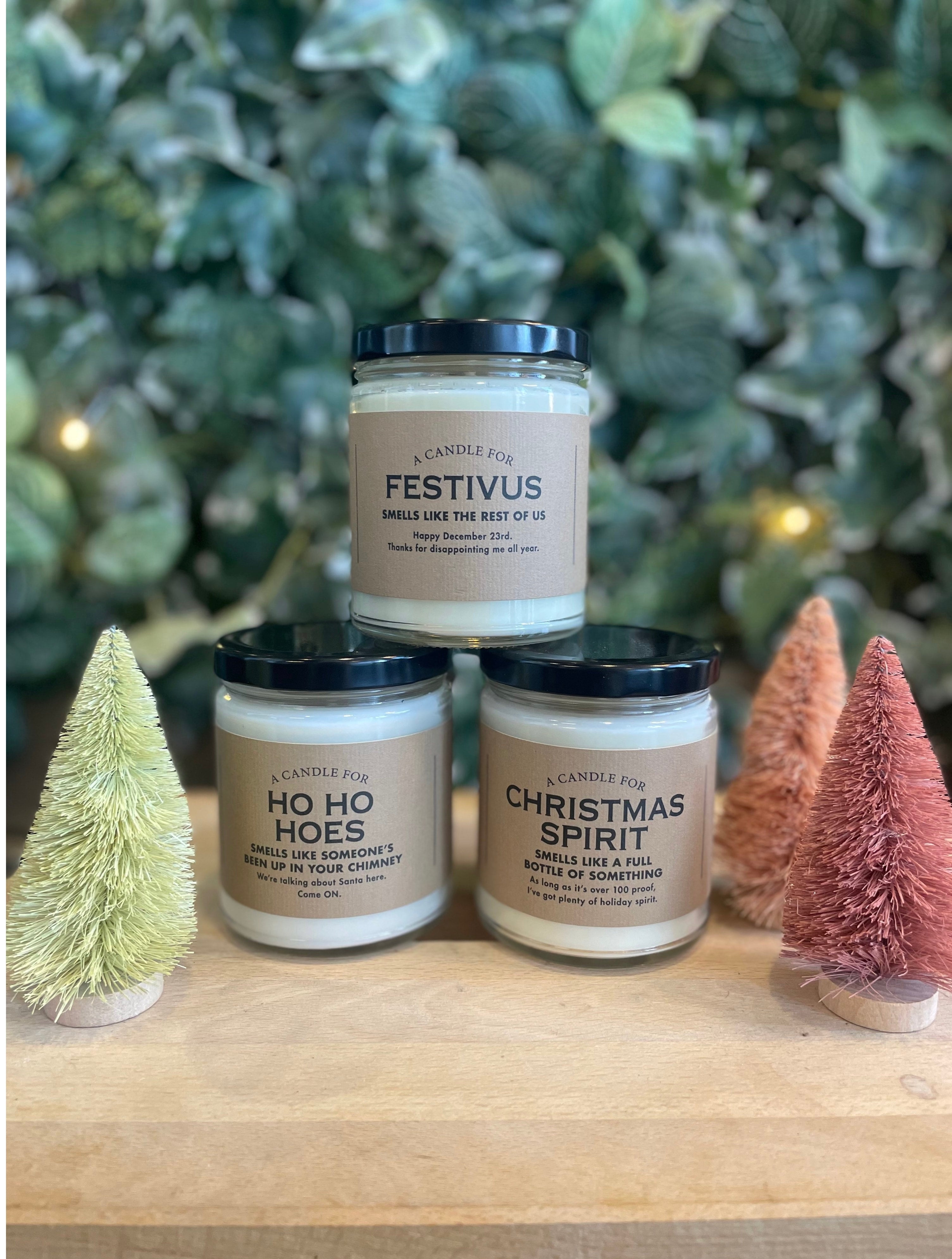 WTF Holiday Candles | SIMPLE to SUBLIME