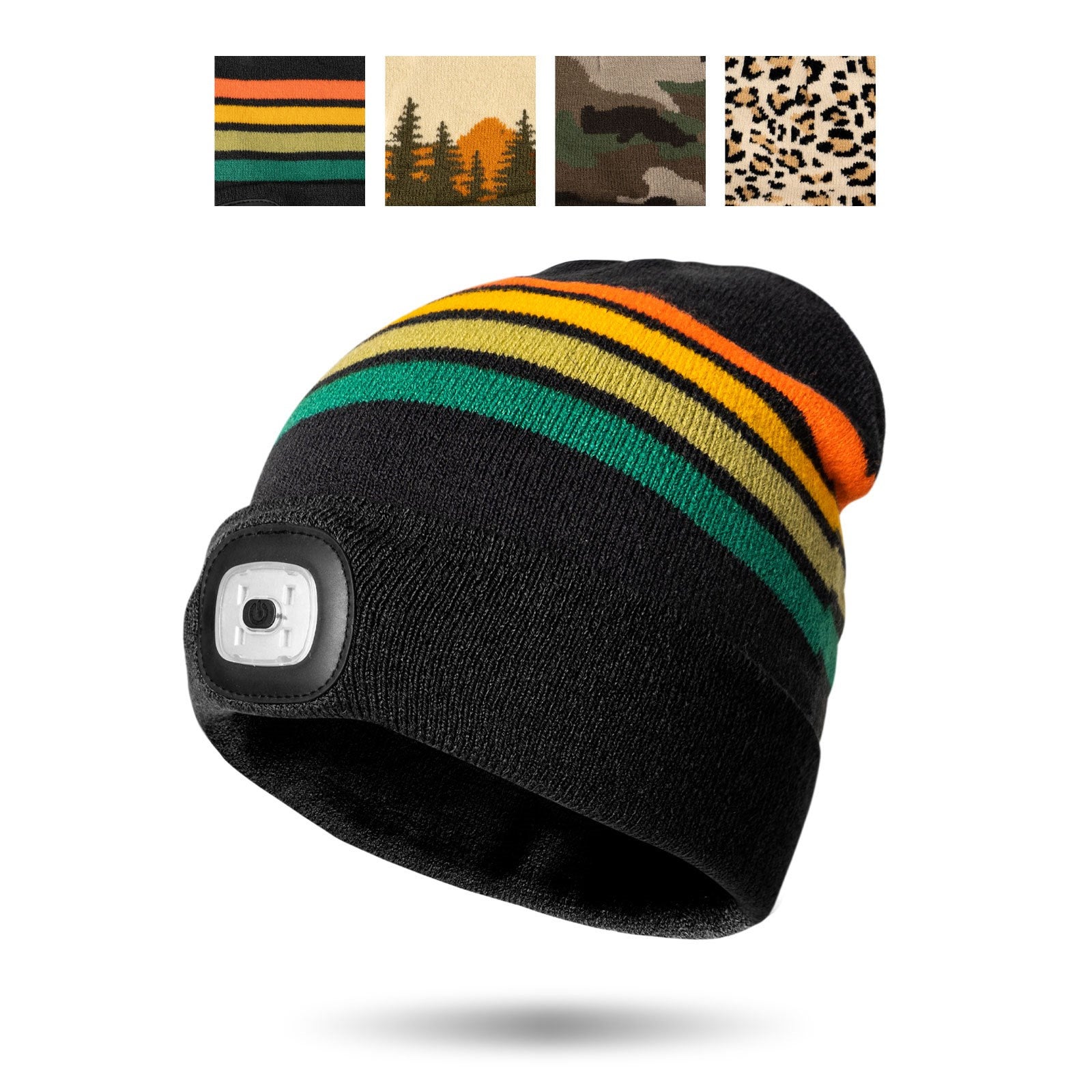 Rechargeable LED Beanie Hats, Patterns | SIMPLE to SUBLIME