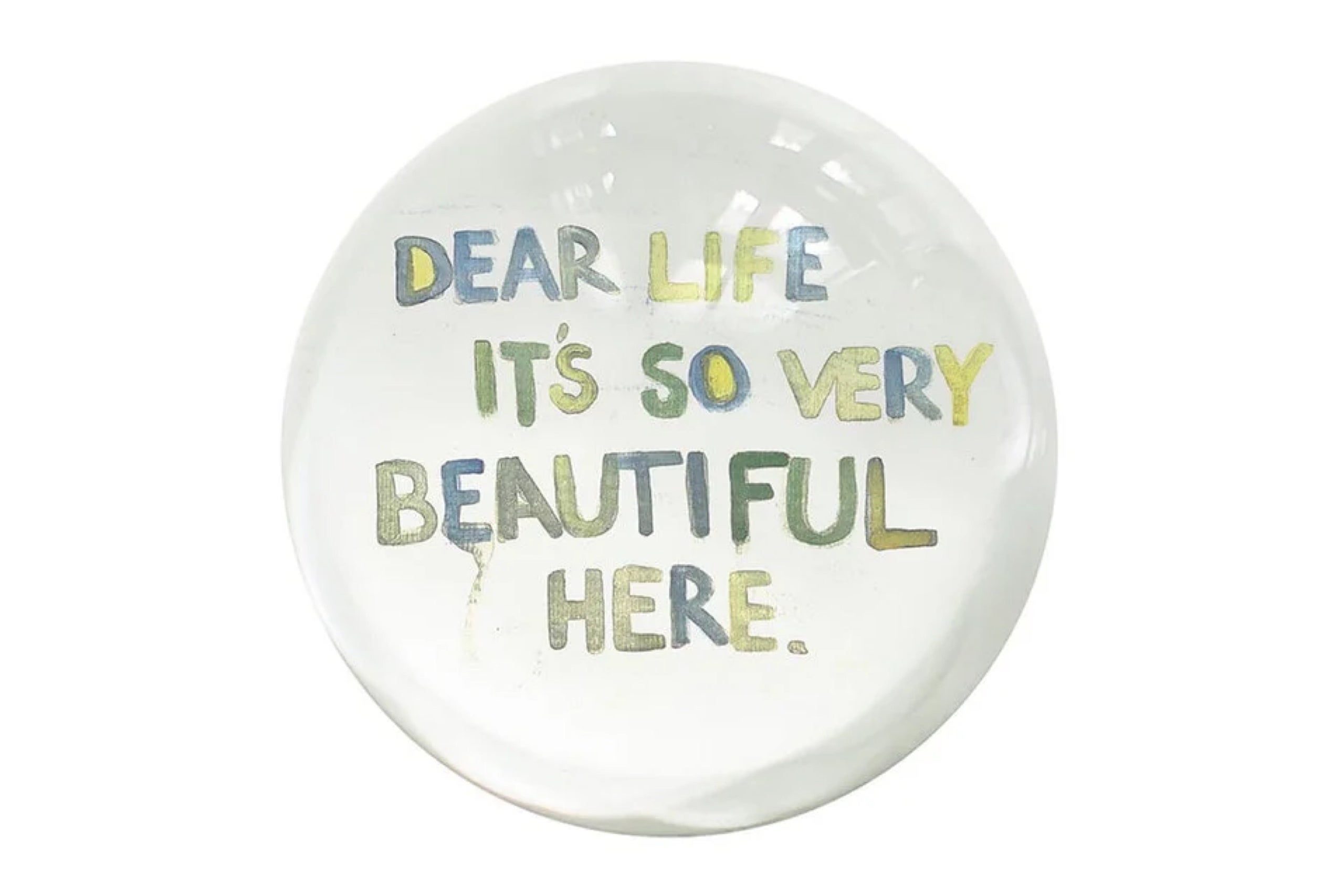 Glass Paperweight | SIMPLE to SUBLIME